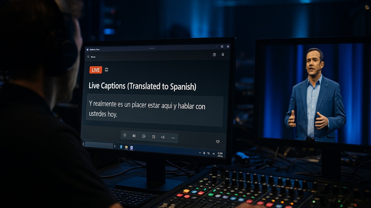 Live Captioning for Events | 80+ Languages